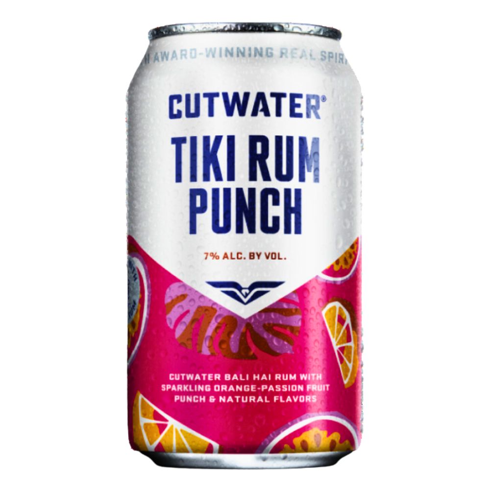 Buy Cutwater Tiki Rum Punch 4pk Online | Reup Liquor