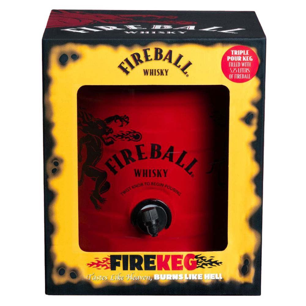 Buy Fireball Cinnamon Whiskey Keg 5.25L Online | Reup Liquor
