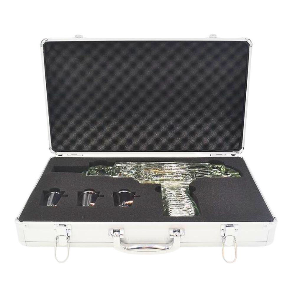 Buy Flotilla 13 Uzi Figurine Set Vodka Online | Reup Liquor