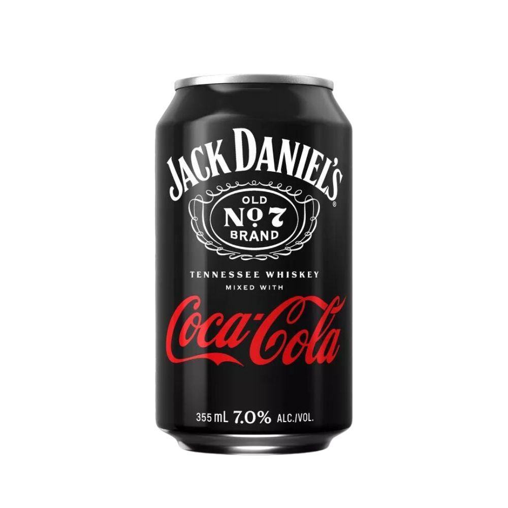 Buy Jack Daniels X Coca Cola Premium Cocktail 355ml (4pk) Online | Reup Liquor