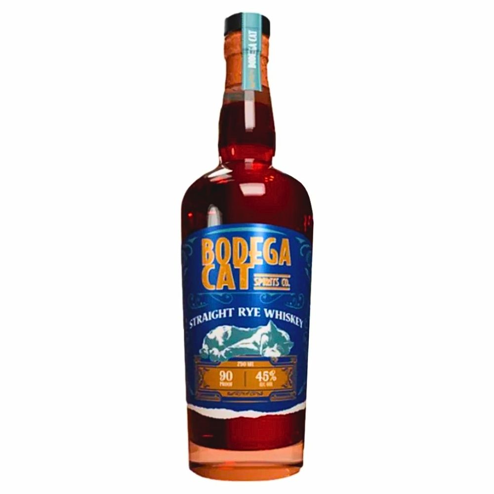 Buy Bodega Cat Straight Rye Whiskey Online | Reup Liquor