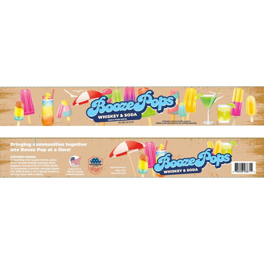 Buy Booze Pops Whiskey & Soda Online | Reup Liquor