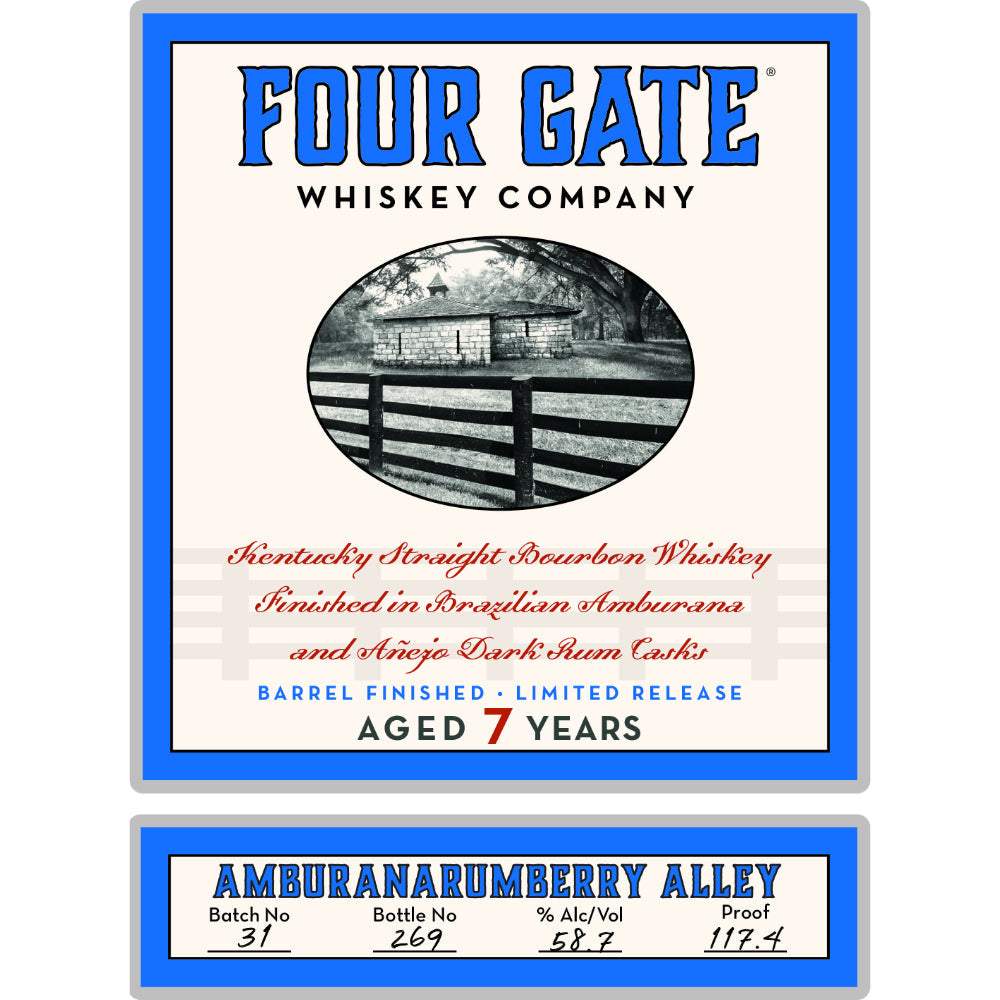 Buy Four Gate Amburanarumberry Alley 7 Year Aged Straight Bourbon ...