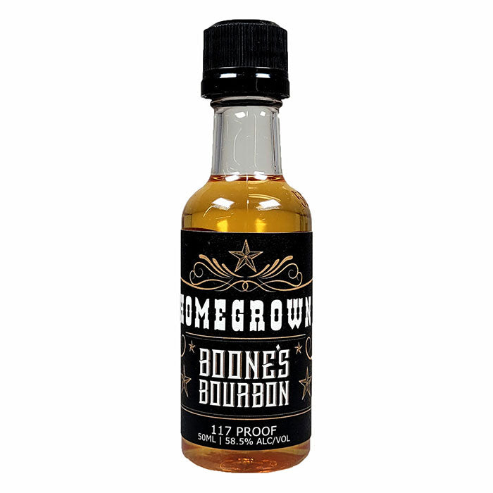 Buy Homegrown Boone's Bourbon Mini Bottle 50ml Online | Reup Liquor