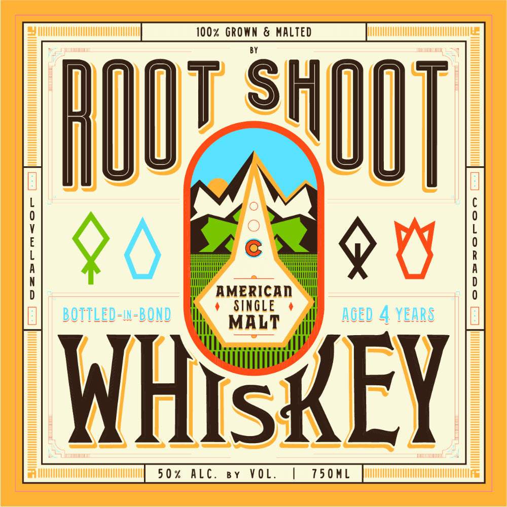 Buy Root Shoot 4 Year Aged Bottled in Bond American Single Malt Whiskey ...