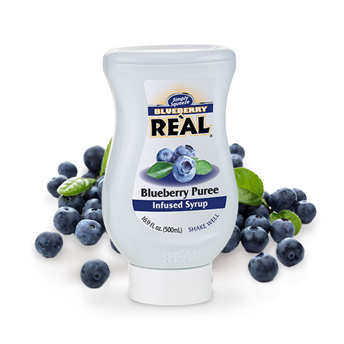 Buy Real Blueberry Puree Infused Syrup 16.9 Fl Oz Online | Reup Liquor