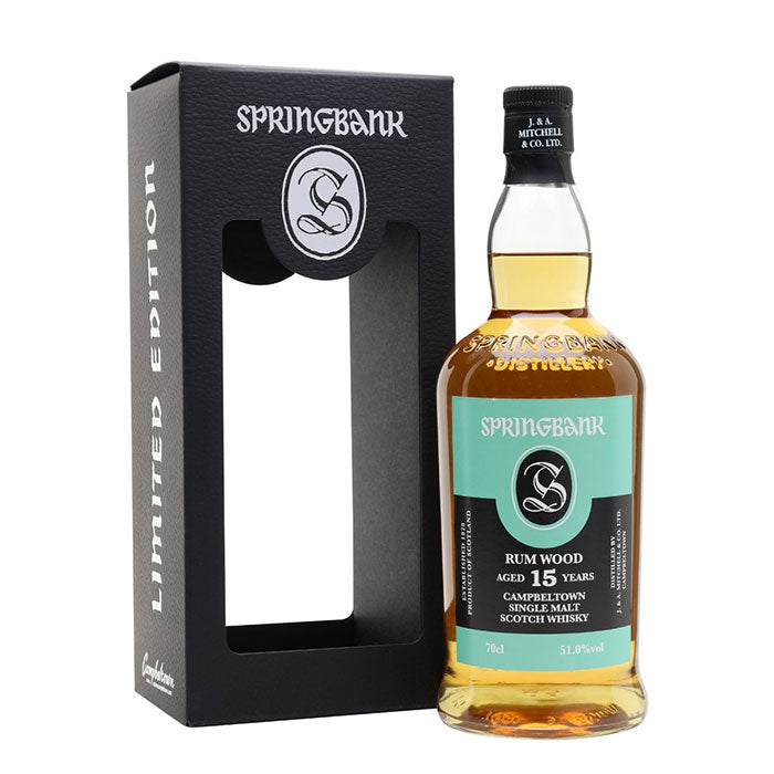 Buy Springbank Rum Cask Matured 15 Year Online | Reup Liquor