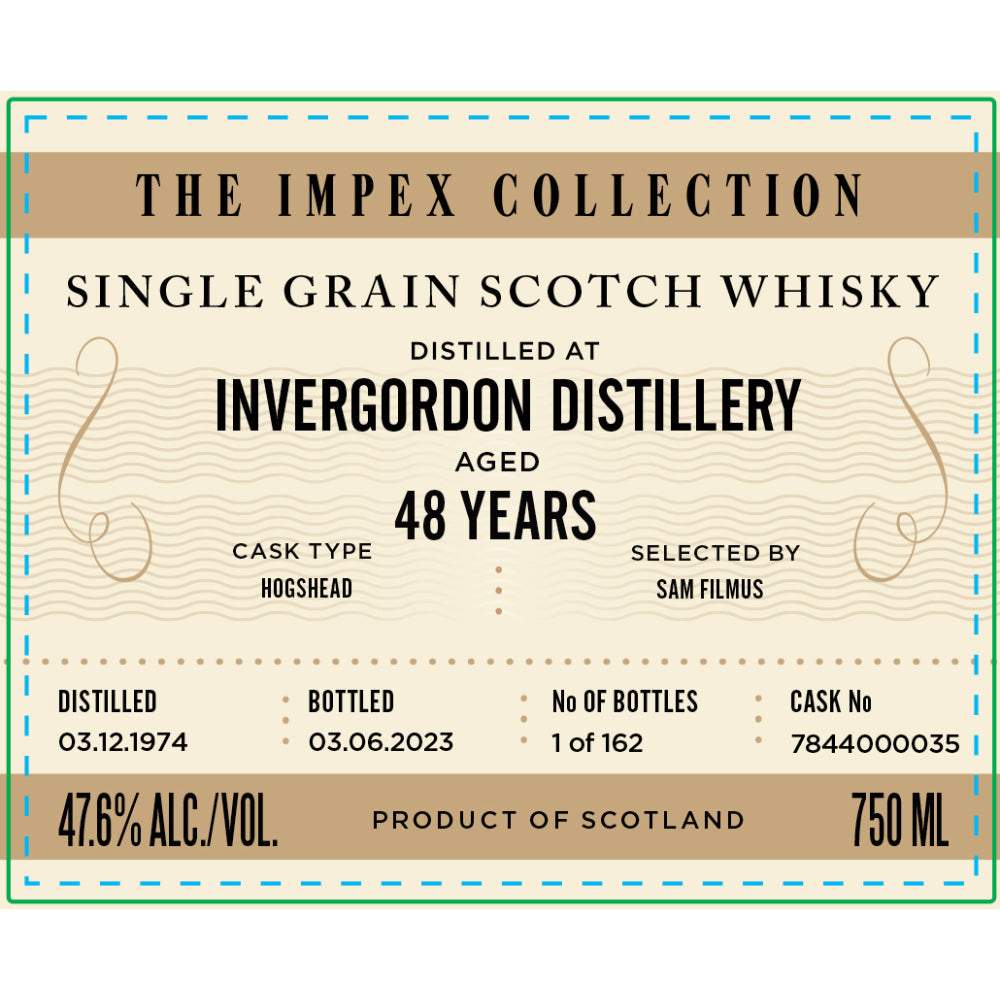 Buy The ImpEx Collection Invergordon Distillery 1974 48 Year Aged ...