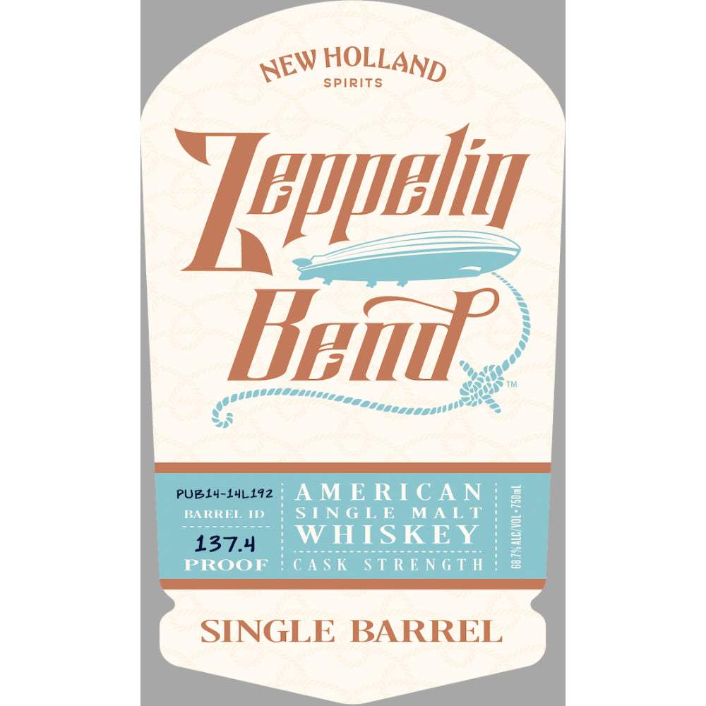Buy Zeppelin Bend: Single Barrel Cask Strength American Single Malt ...